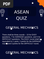 ASEAN Quiz Bee Reviewer with Answers | PDF | Southeast Asia