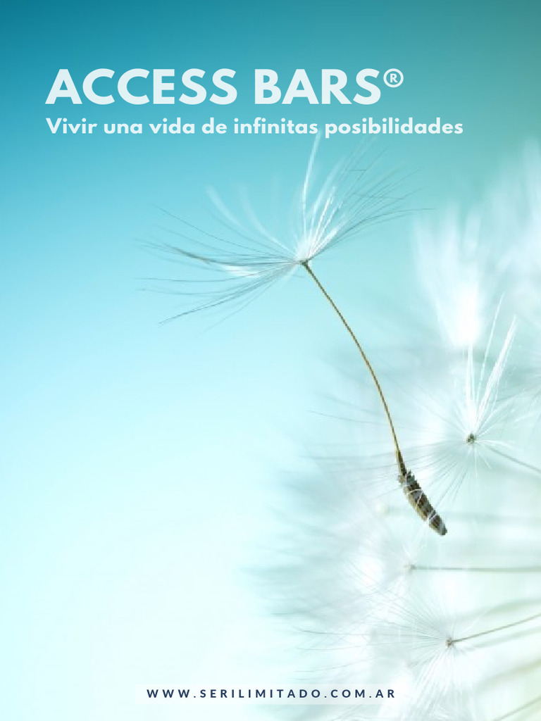 SER ILIMITADO Dossier Access Bars | PDF | Desorden hiperactivo y deficit de atencion | Estrés ...