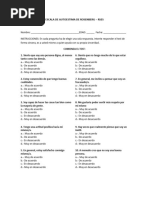 Test de Autoestima de Rosenberg RSES | PDF | Autoestima | Sicología