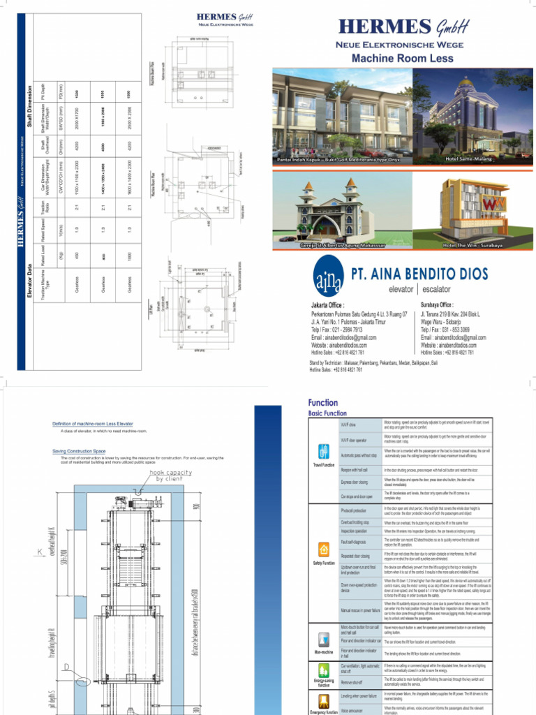 MRL Hermes Lift | PDF