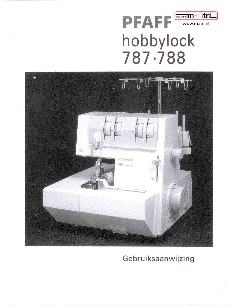 Pfaff Hobbylock 787 788 NL | PDF