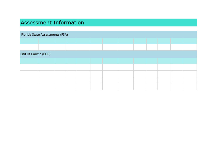 Assessment Data Report | PDF | Finance & Money Management