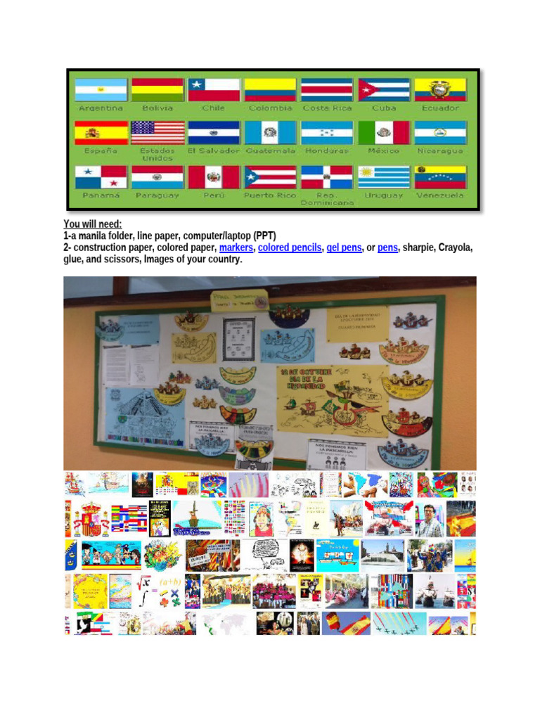 Proyecto de La Hispanidad 2 | PDF | Artes del Lenguaje y Comunicación
