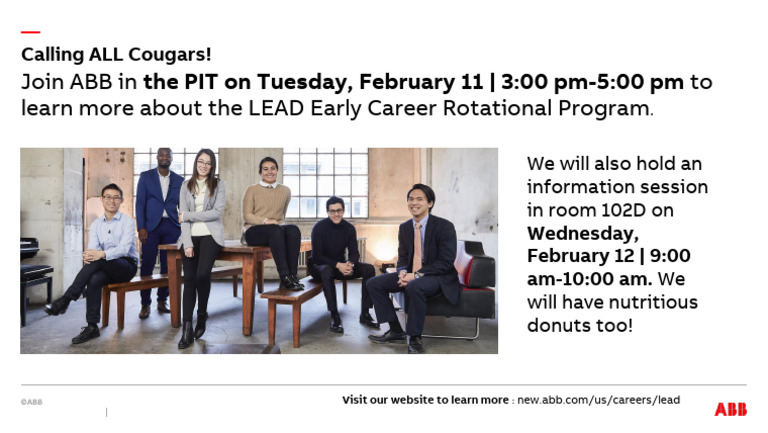 ABB LEAD Early Career Rotational Program Flyer | PDF