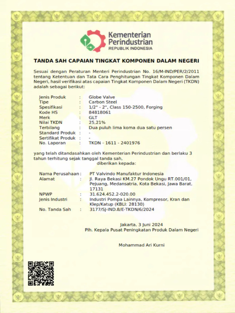 TKDN Globe Valve Casting | PDF