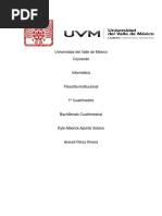 Filosofía Institucional Y Modelo Educativo de Uvm.: Filosofia | PDF