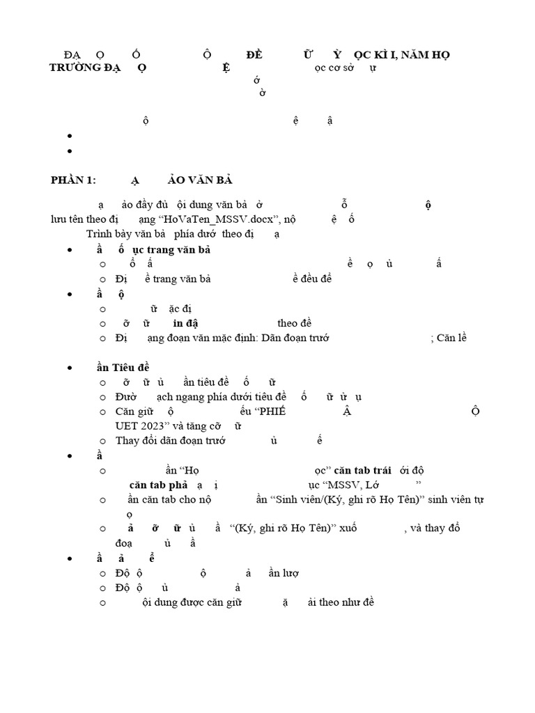 Đề thi giữa kỳ THCS | PDF