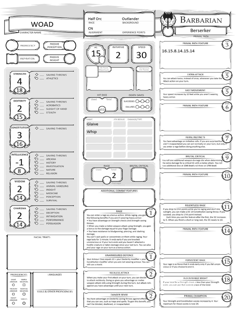 WOAD | PDF