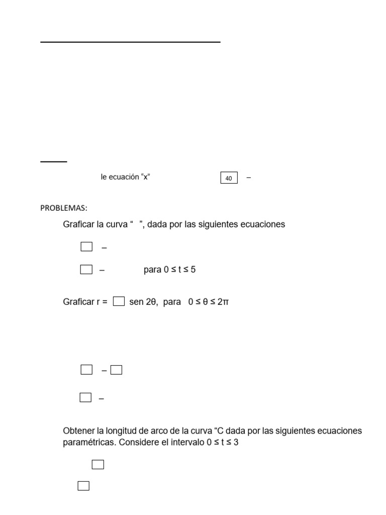 Problemario Calculo Vectorial Unidad 2 | PDF | Métodos y materiales de enseñanza | Informática