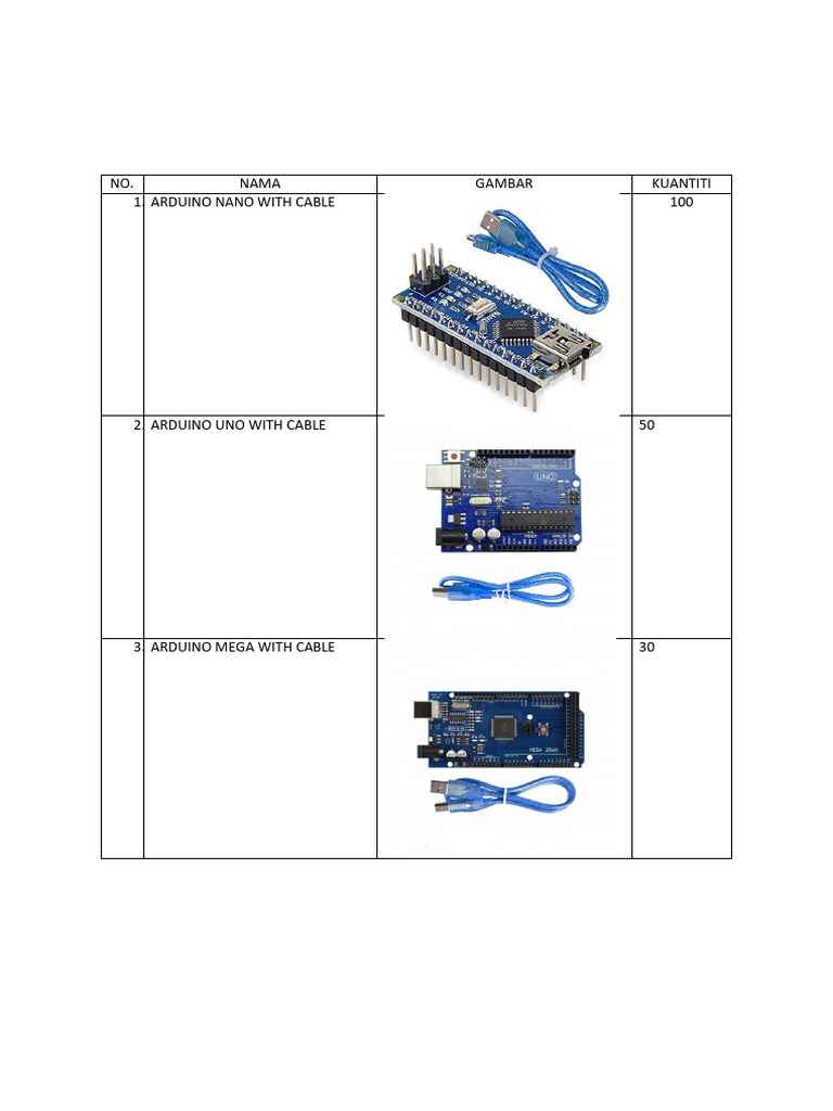 Senarai Komponen 9 Tech | PDF | Home & Garden