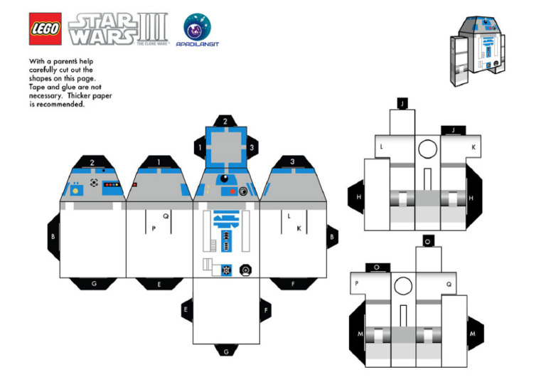Star War Robot Papercraft | PDF
