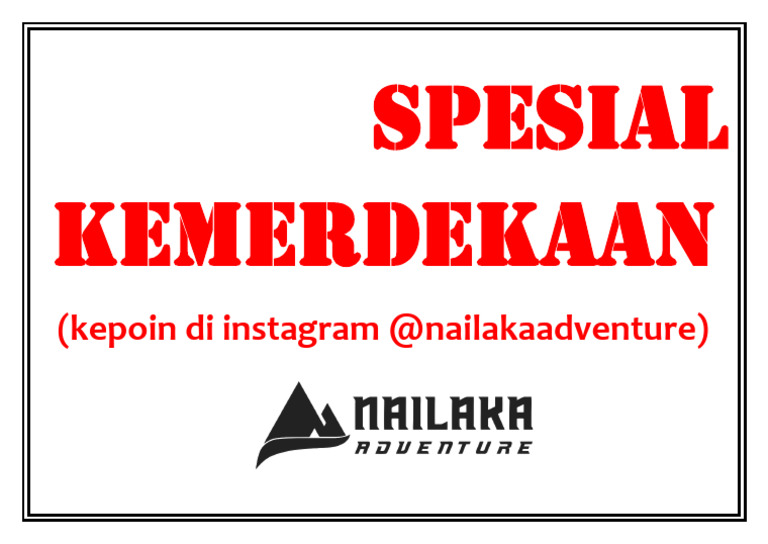 Promo Spesial Kemerdekaan | PDF