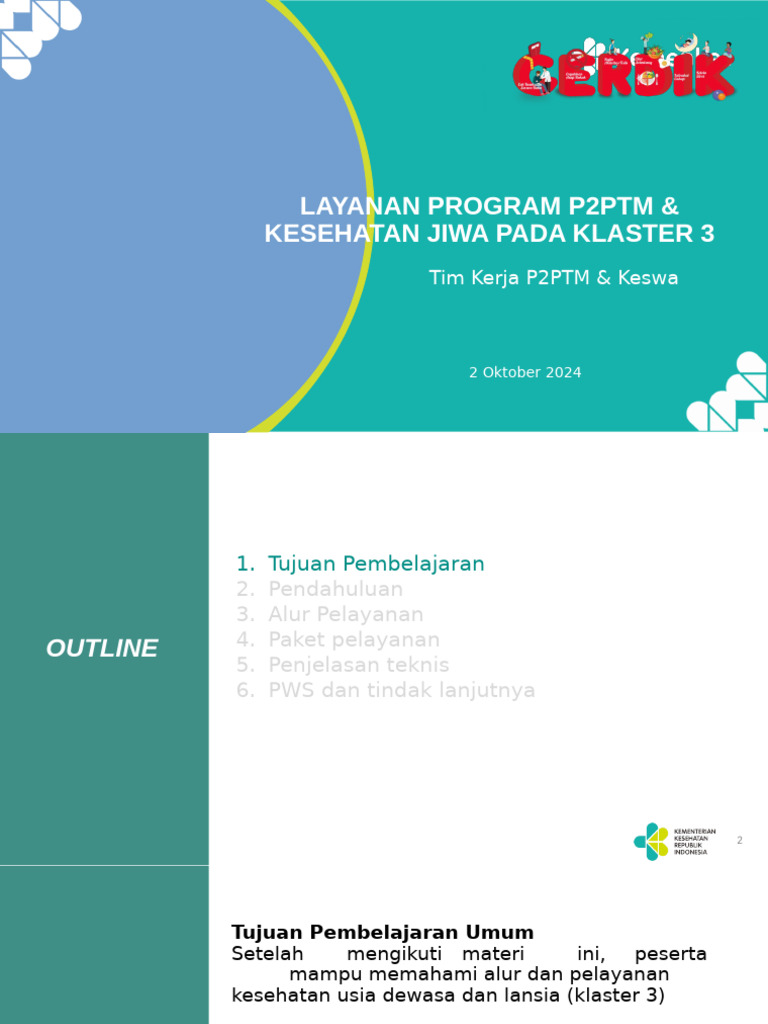 Final Layanan P2PTM Keswa Dalam Klaster 3 | PDF
