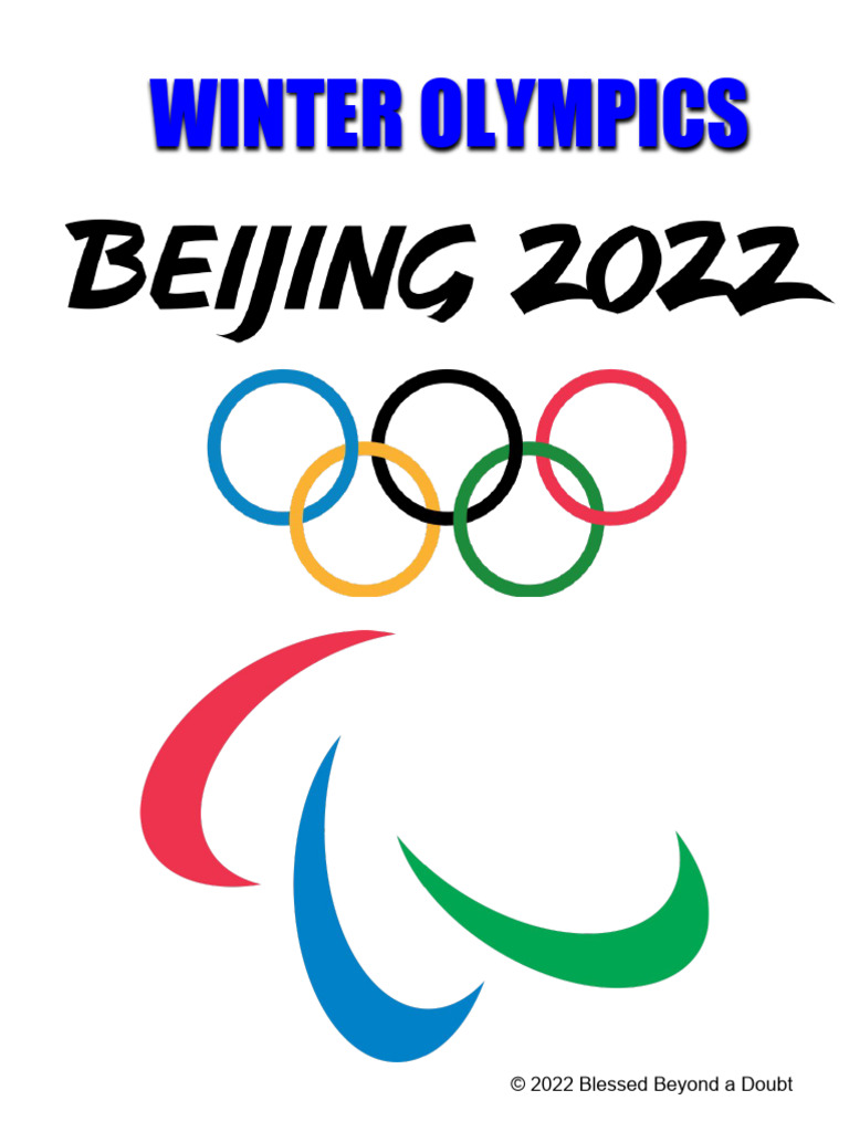 2022 Winter Olympics Activity Book | PDF | Olympic Games | Multi Sport ...