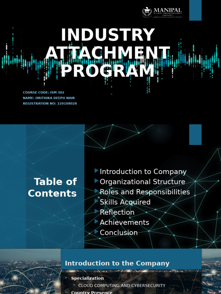 Project Presentation-Industry Intern | PDF | Cloud Computing | Amazon Web Services