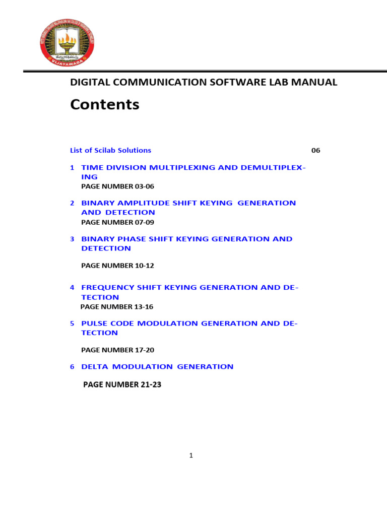 DC Software Manual | PDF | Multiplexing | Modulation