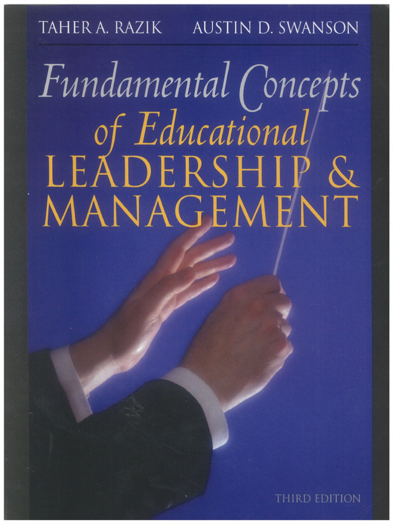 1AP-Fundamental Concepts of Educational Leadership & Management | PDF