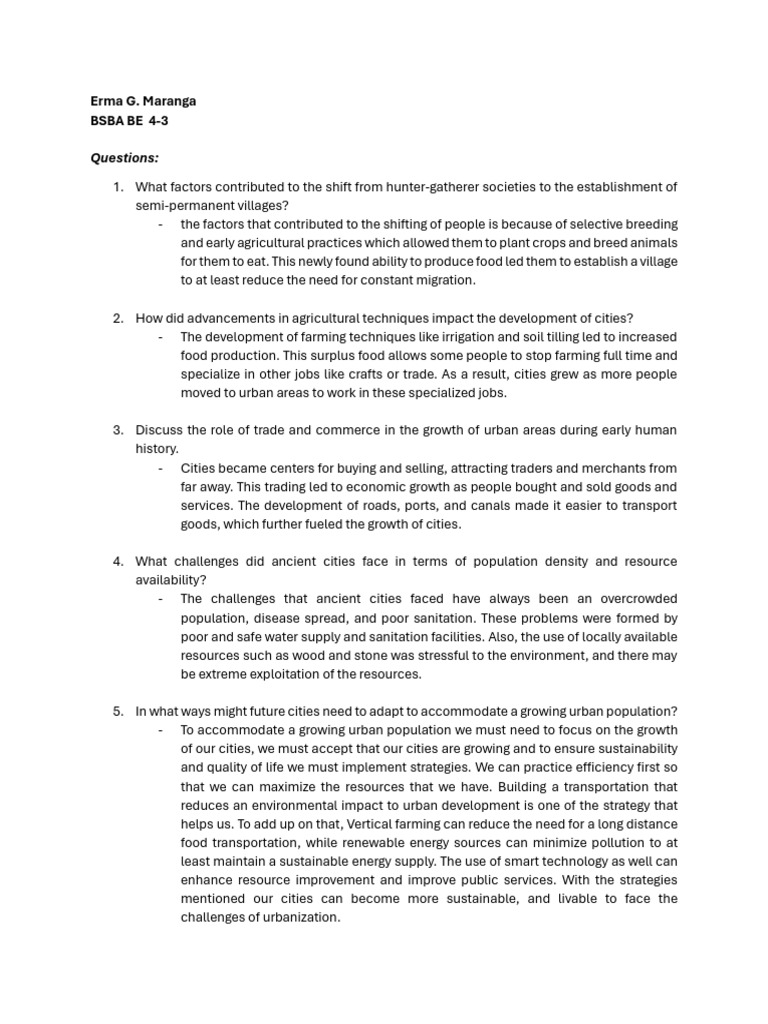 Urbanization Pdf Agriculture Urbanization