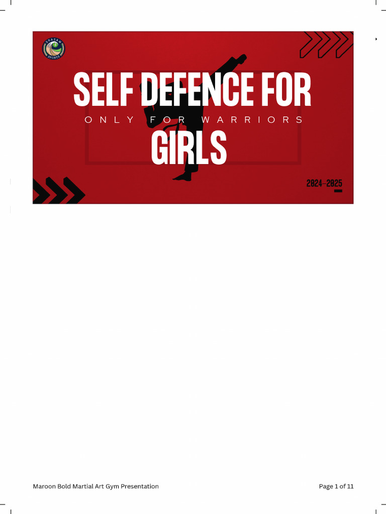 Self Defence PDF Filde 01 | PDF