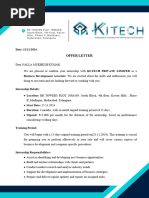 NOC Template for Internship Approval | PDF