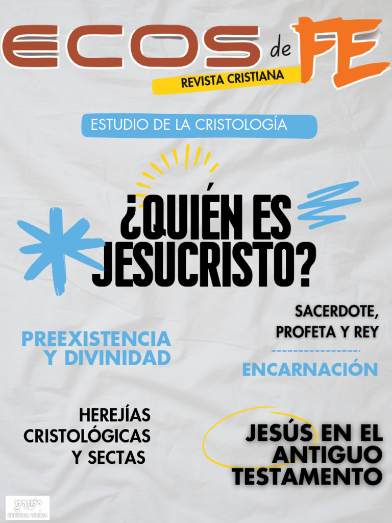3° Edición Revista ECOS DE FE | PDF | Cristo (título) | Cristología