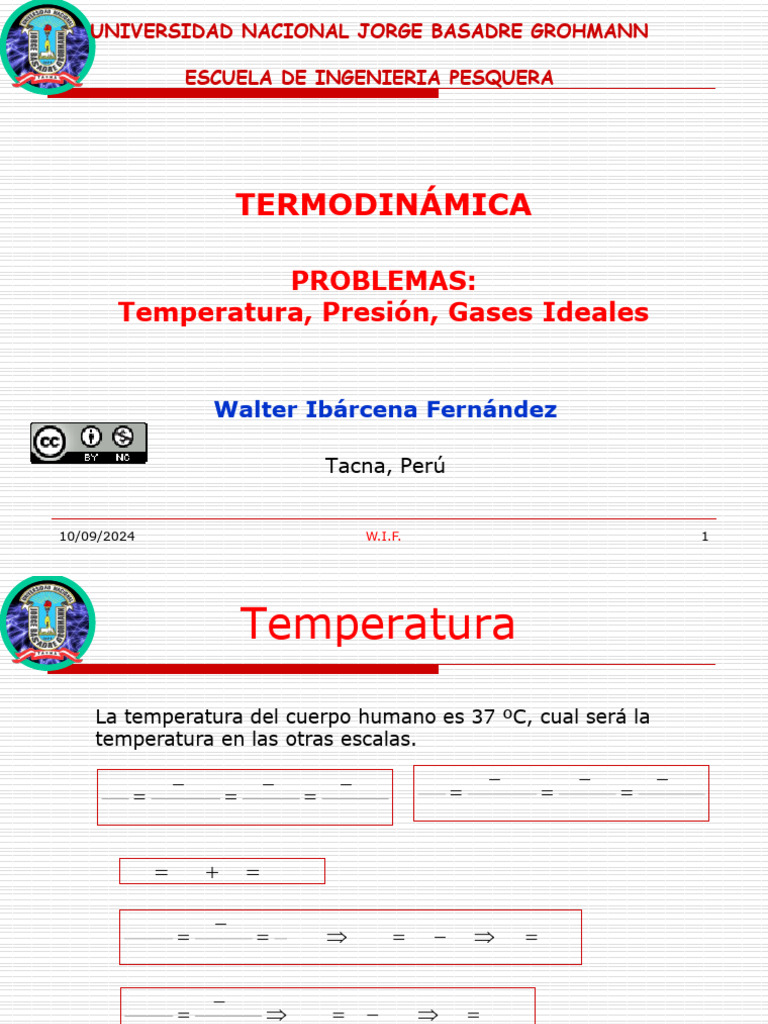Conceptos Basicos 2 - Problemas 2 - 2024 - T-P-G - 2 | PDF | Presión | Presión atmosférica