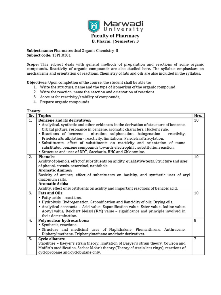 EContent 7 2024 10 14 07 47 06 SyllabusOrganicChemistry2SEM3pdf 2024 08 ...