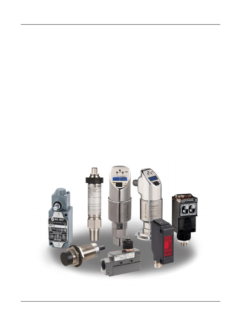 U2. Interruptores y Sensores | PDF | Sensor | Cambiar