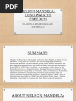 Long Walk to Freedom: Mandela's Journey | PDF | Nelson Mandela | Apartheid