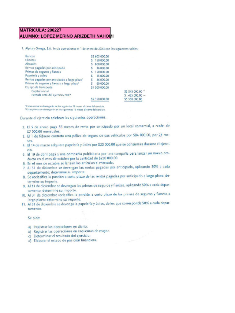 Docsity Ejercicios de Contabilidad 26 | PDF | Business | Servicios financieros