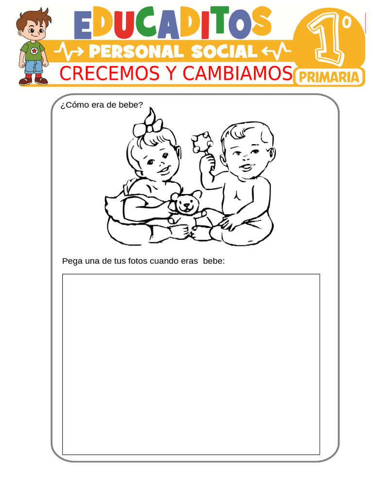 Crecemos y Cambiamos para Primer Grado de Primaria | PDF