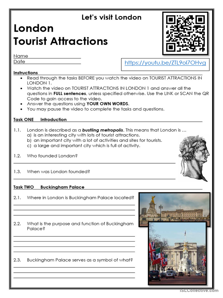 Let's Visit London! London Tourist Attractions VideoQuest - Video ...