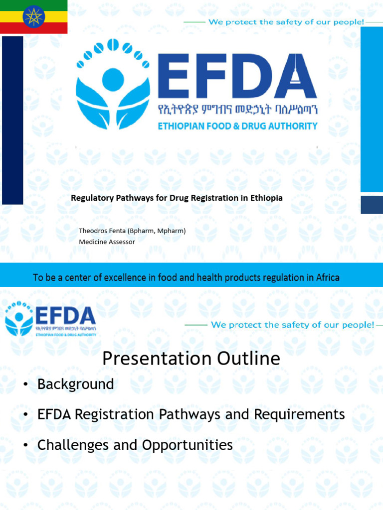 Ethiopia MA Requirements of EFDA | PDF | Pharmacovigilance | Medical Device
