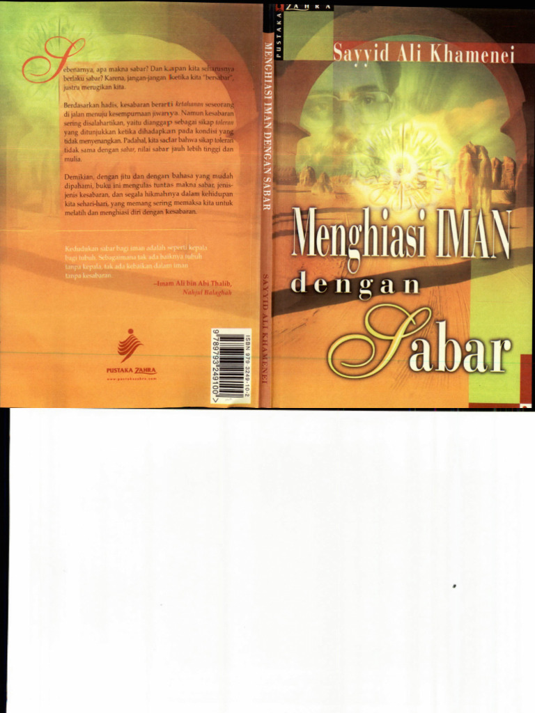 Ali Khamenei - Menghiasi Iman Dengan Sabar | PDF