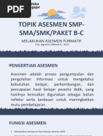 Contoh Format Asesmen Formatif | PDF | Karier & Perkembangan