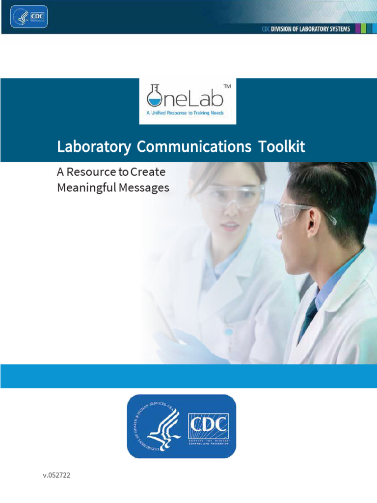 Laboratory Communication Toolkit Guide | PDF | Common Cold | Communication