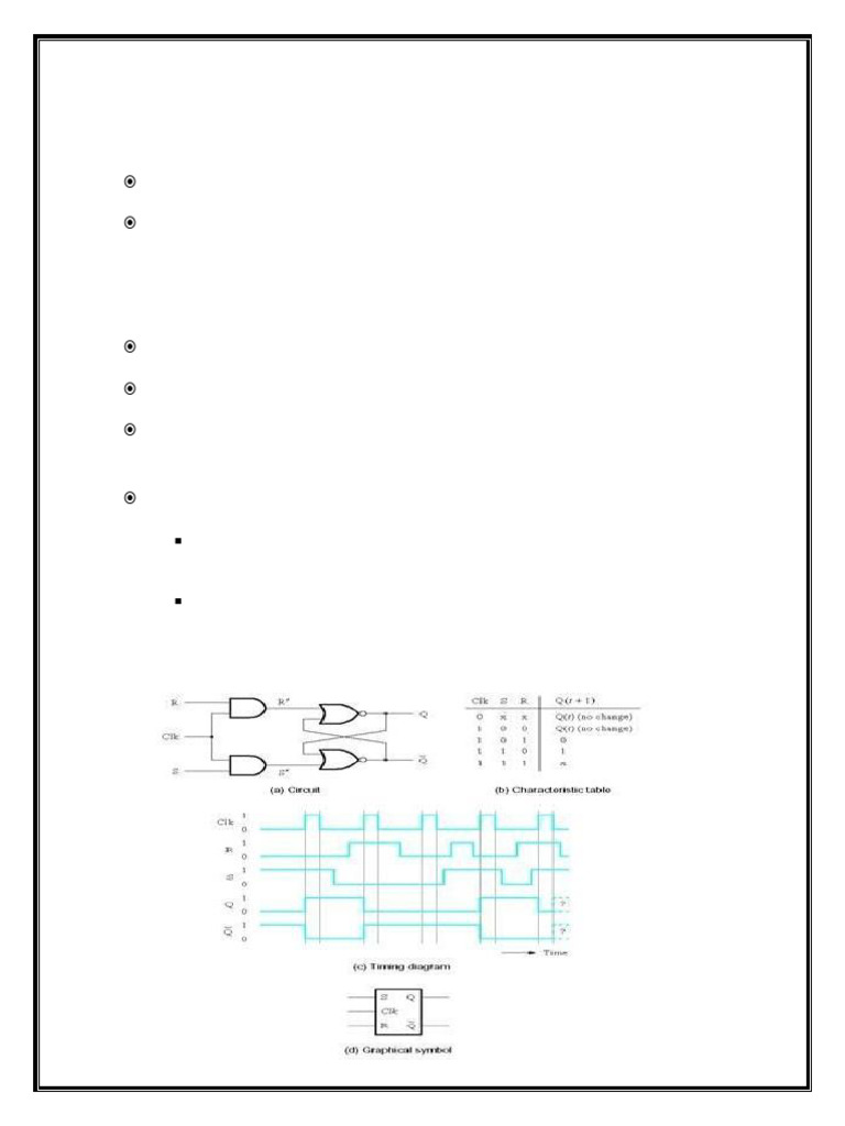 Chpater 1 - FFs and Counters | PDF | Computer Memory | Electrical Circuits