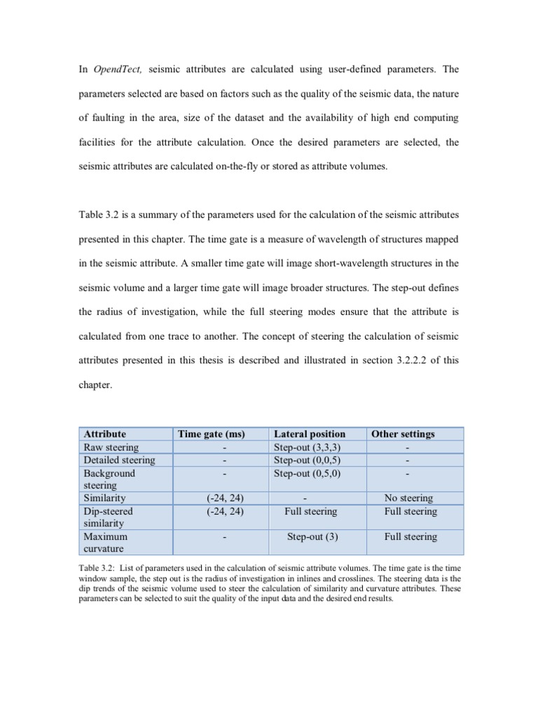 In OpendTect | PDF | Fault (Geology) | Reflection Seismology