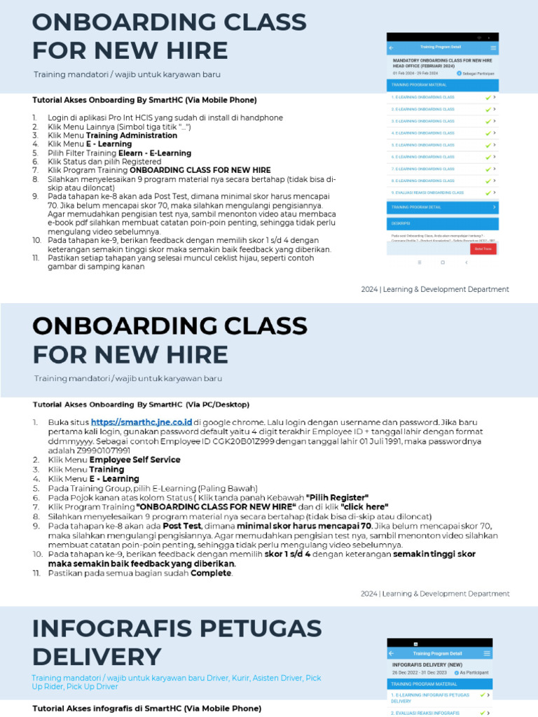 Tutorial Onboarding Class - PLM | PDF | Karier & Perkembangan | Bisnis