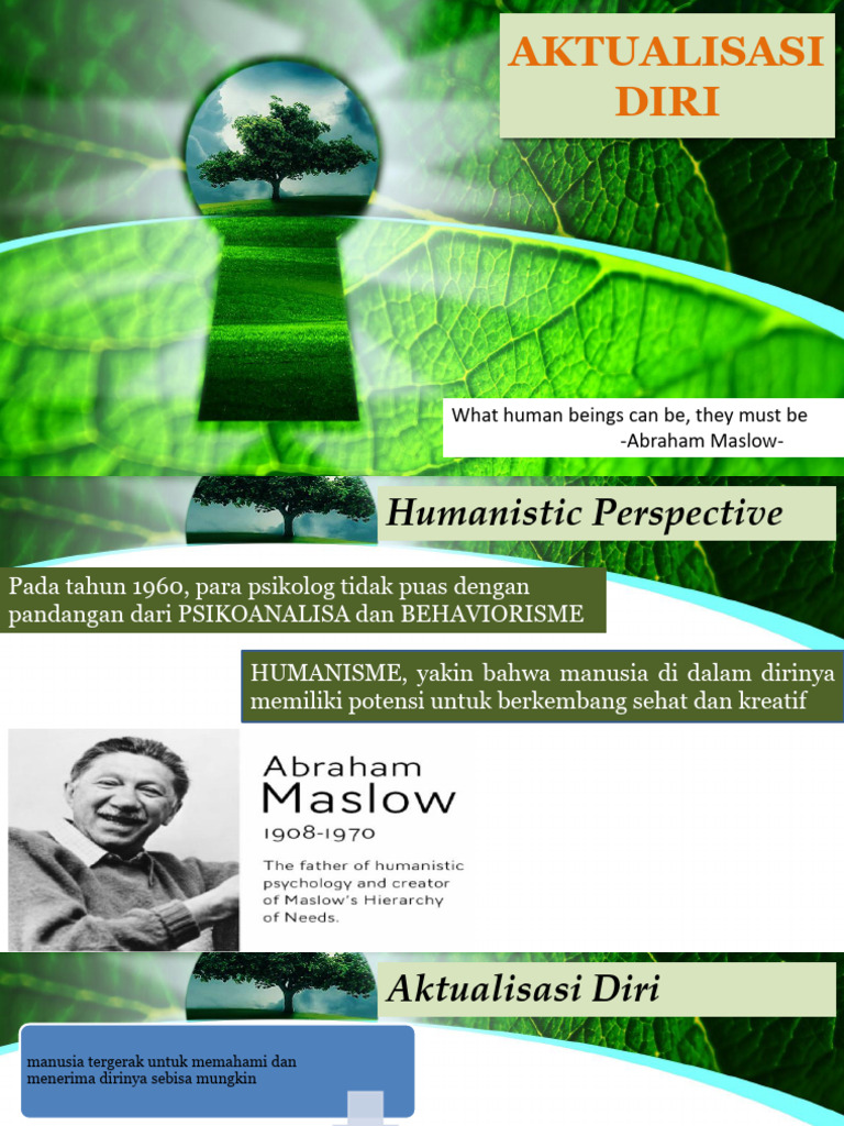 Aktualisasi Diri | PDF | Pengembangan Diri | Sains & Matematika