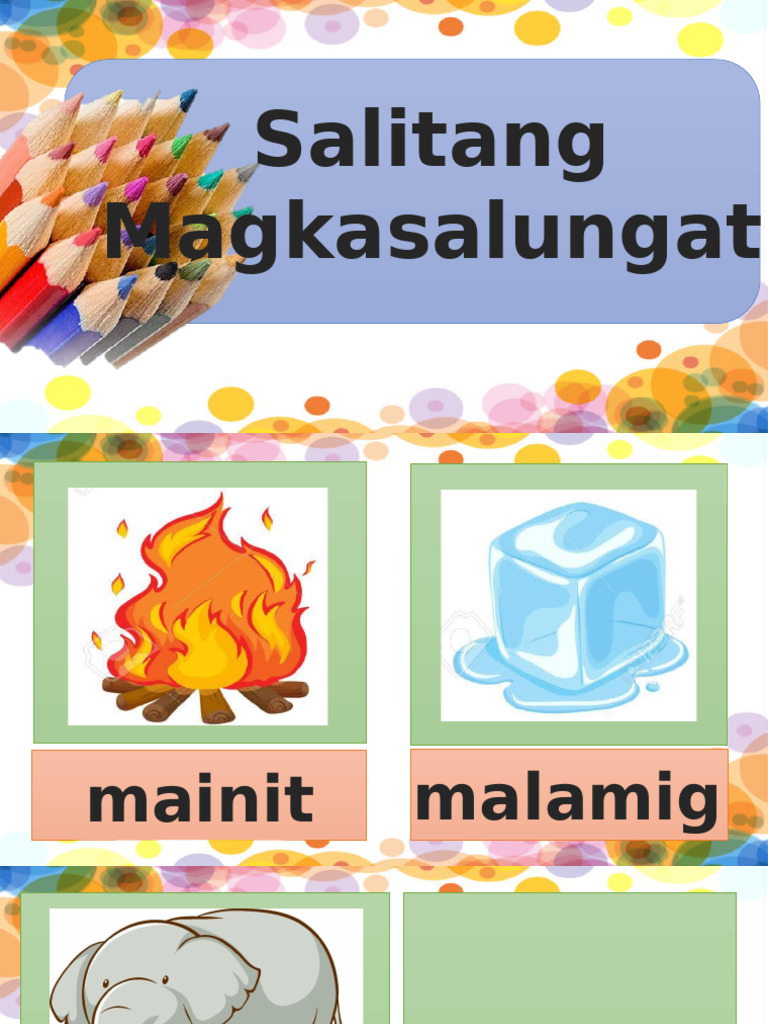Magkasalungat | PDF