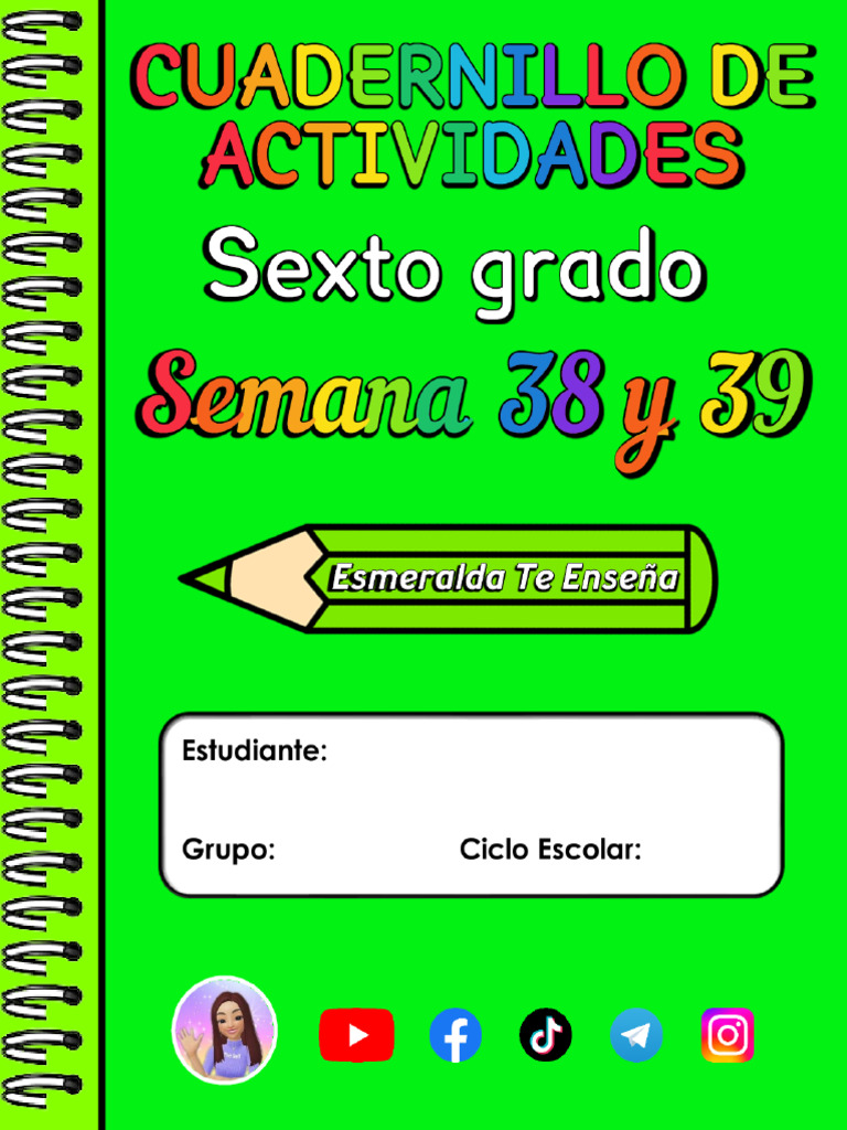 ? 6° S38-S39 - Cuadernillo de Actividades | PDF | México