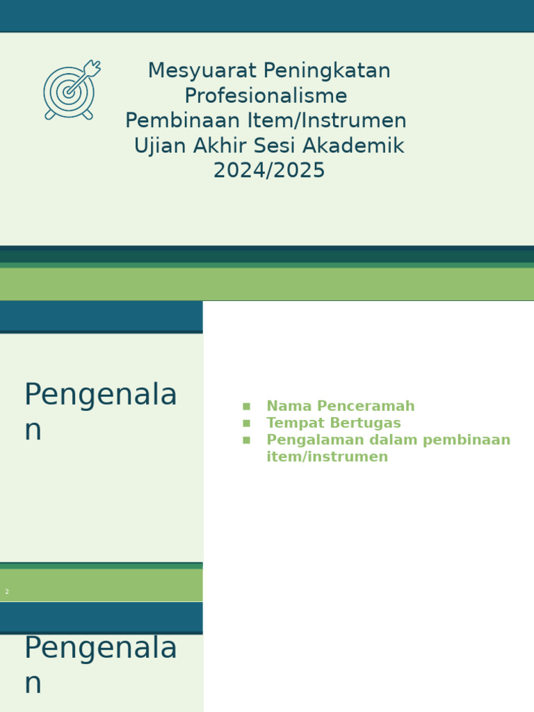 3 Slide Pembentangan Juk - Jun Ask | PDF