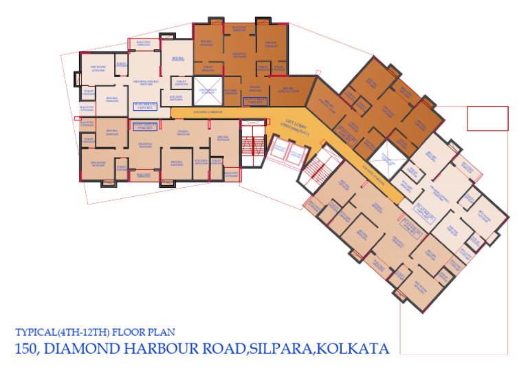 150 Diamond Harbour Road Silpara Typical (4th-12th) Floor | PDF