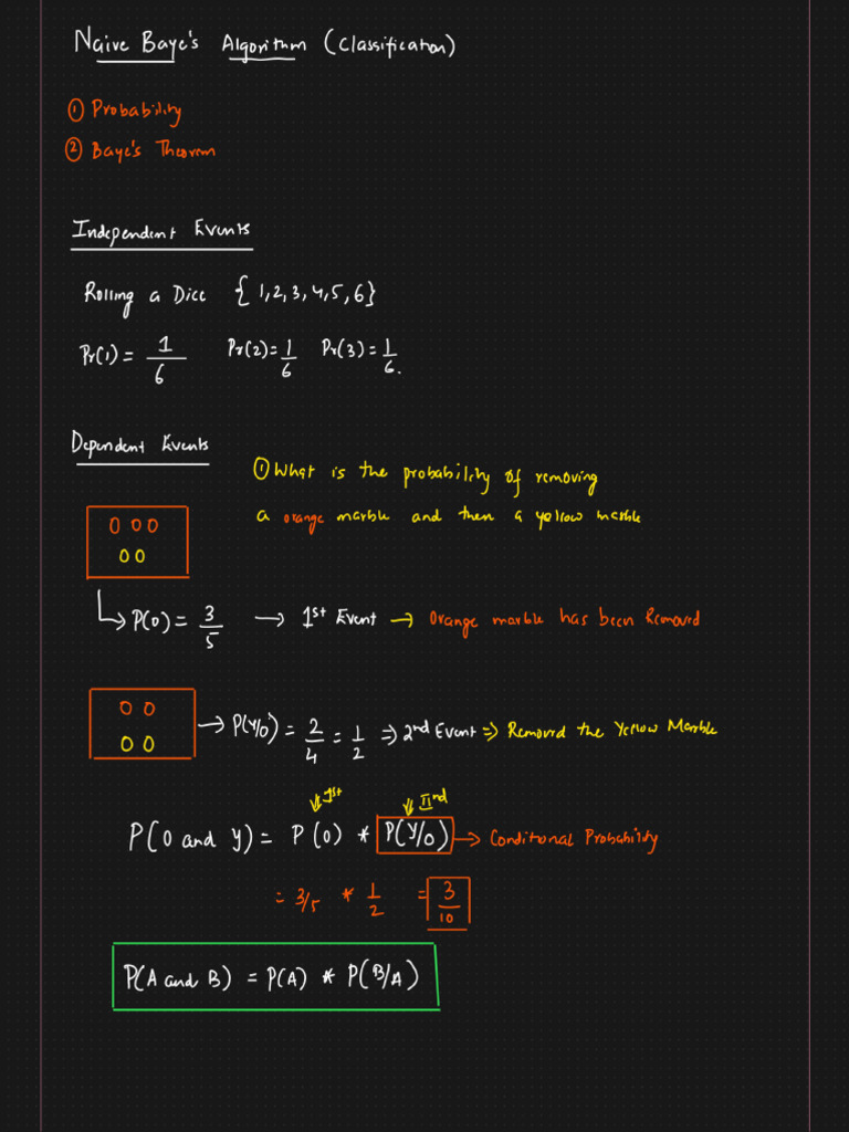 Naive Bayes Classifier Notes | PDF