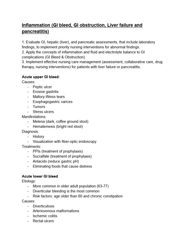 Nursing Inflammation, Shock and MODS | PDF | Shock (Circulatory) | Heart