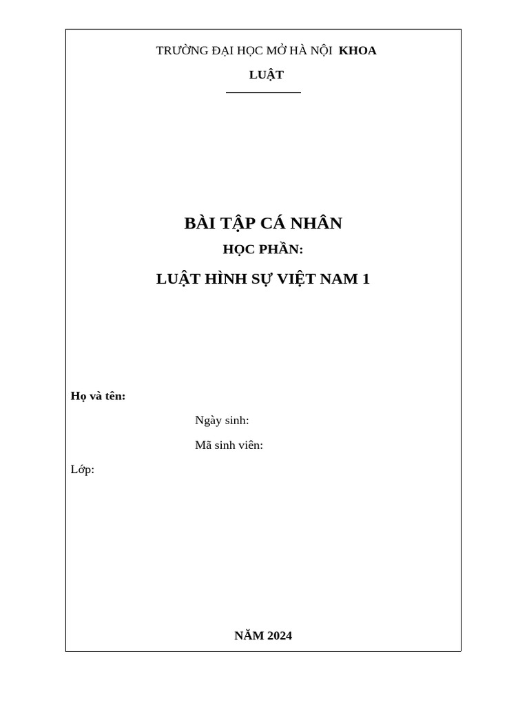 BT-cá-nhân LHS1 | PDF