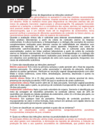 Infecção Puerperal: Diagnóstico e Tratamento | PDF | Período pós-parto ...