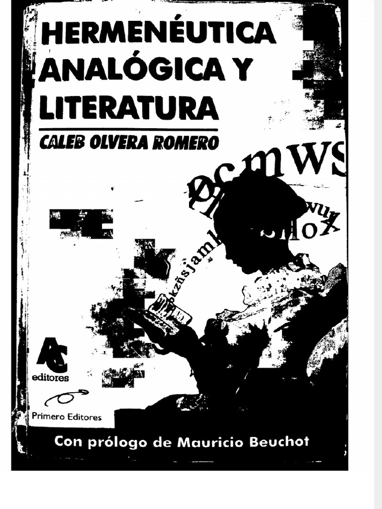 Hermenéutica Analógica y Literatura de Caleb Olvera Romero | PDF ...