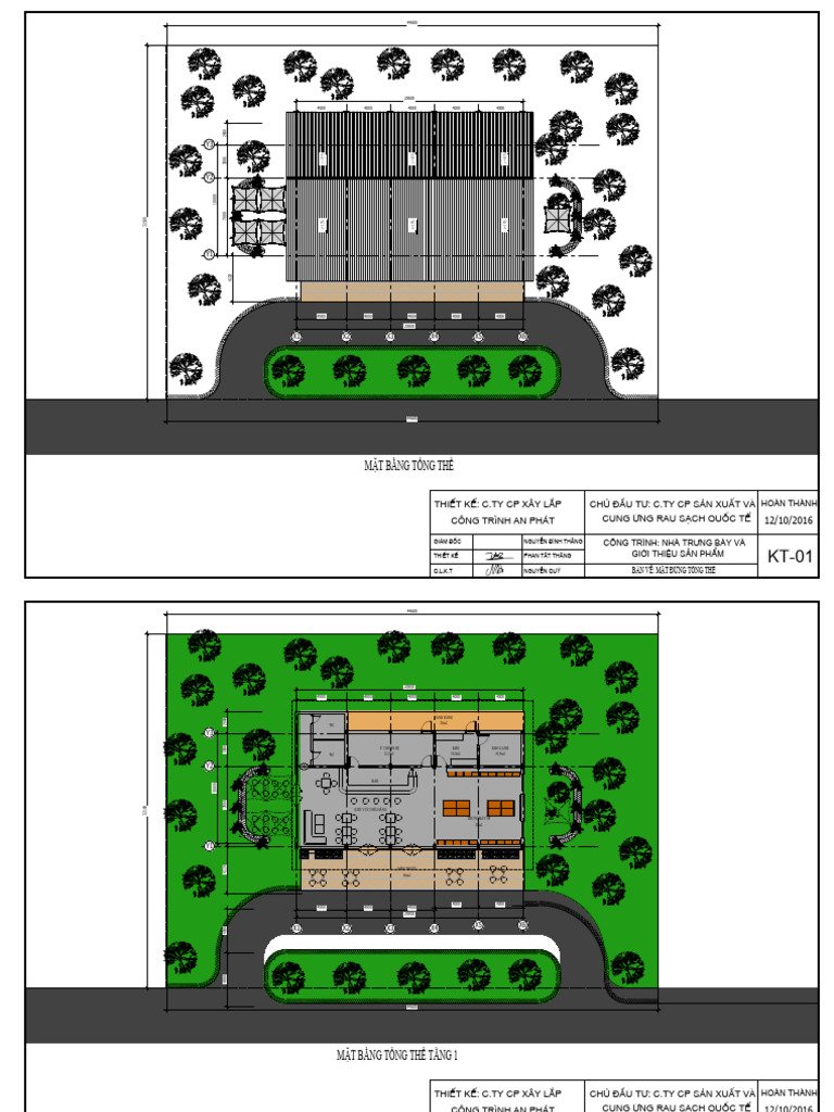 Mặt Bằng Tổng Thể: Chñ §Çu T¦: C.Ty Cp S¶N Xuêt Vµ Cung Øng Rau S¹Ch ...